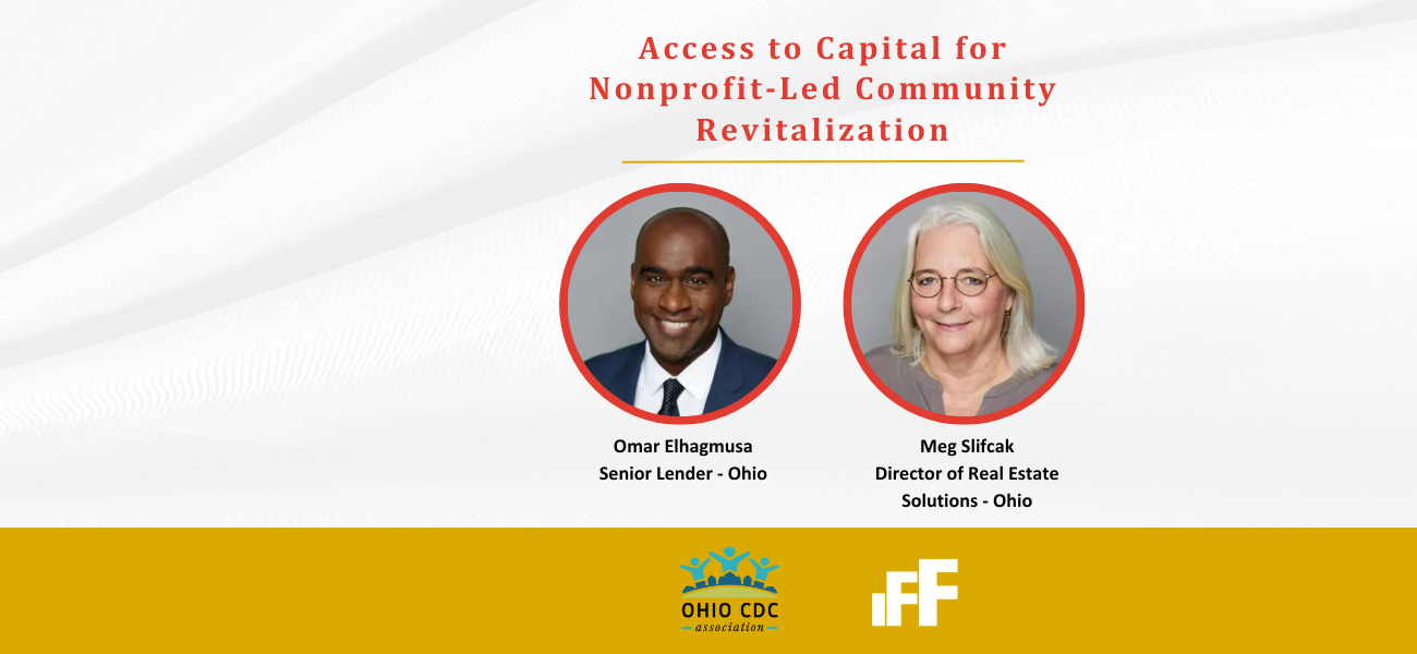Webinar: Access to Capital for Nonprofit-Led Community Revitalization | IFF